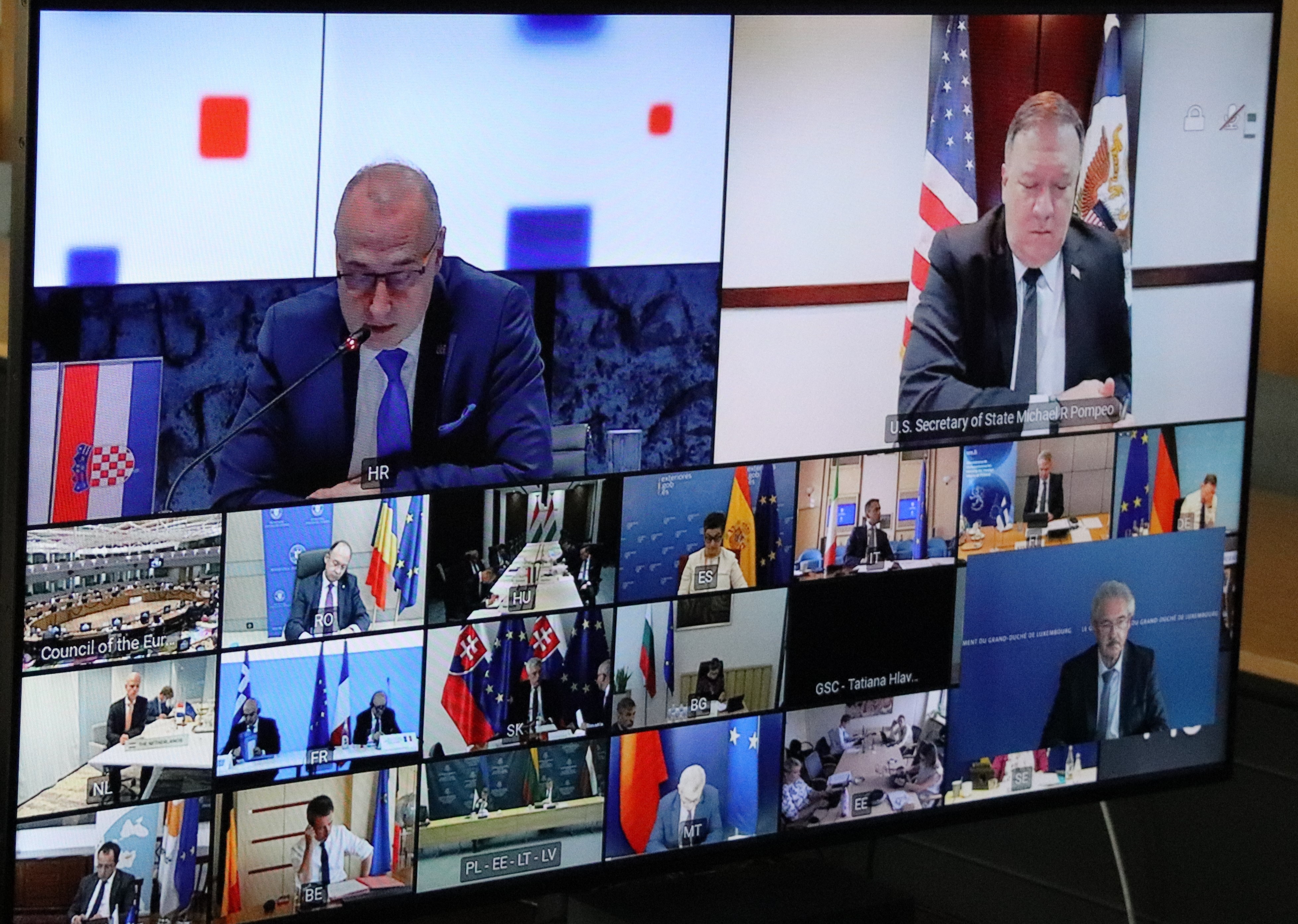 Jean Asselborn a participé à un échange de vues avec Mike Pompeo dans ...